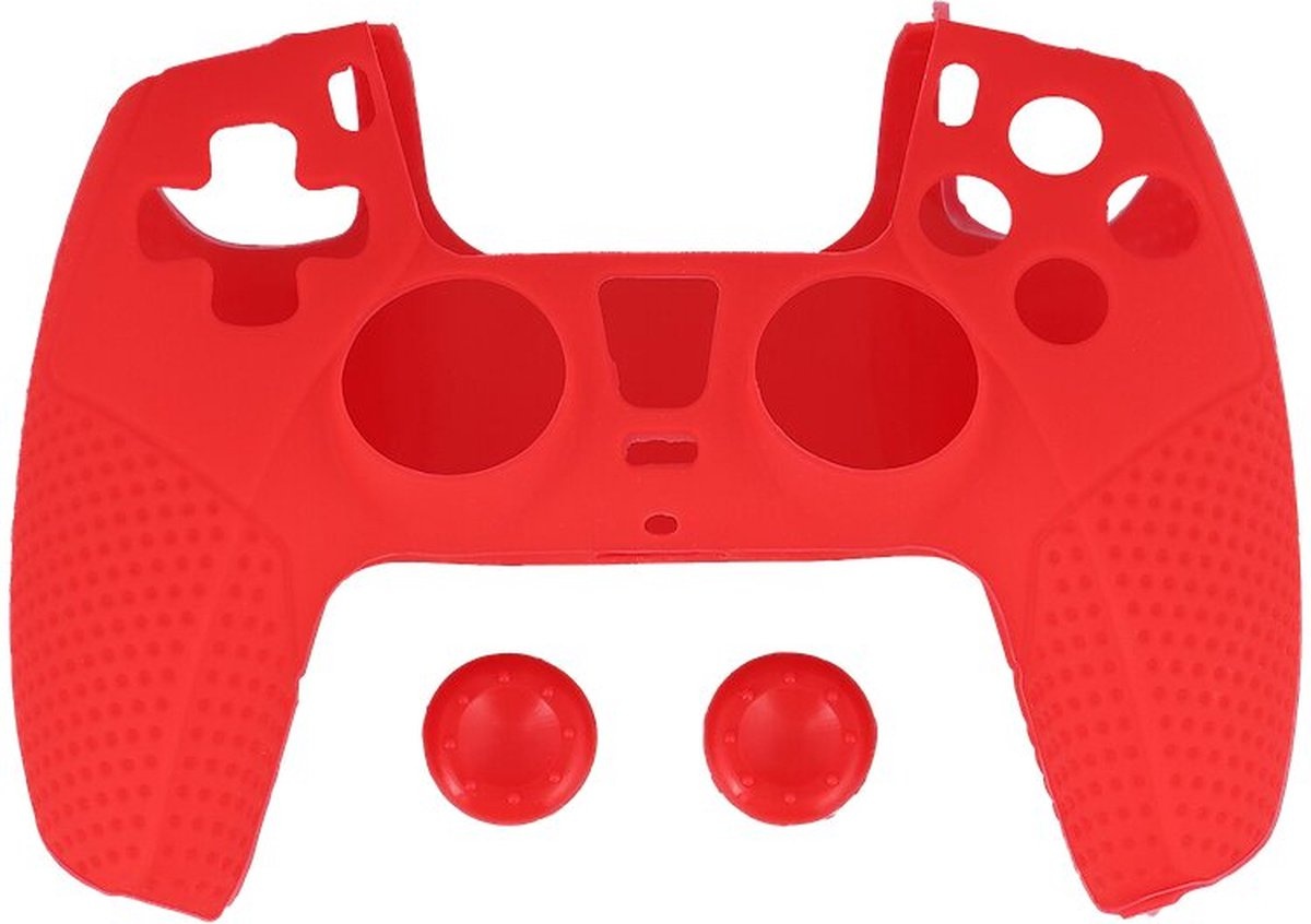 Battletron Skin Controller Red - Suitable for PS5 | Toys - Yellow Webshop