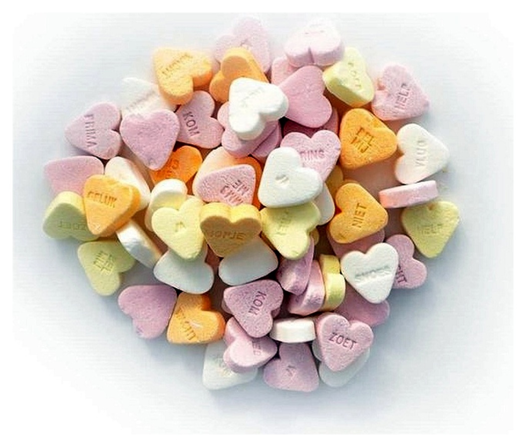 Fortune Fruit hearts bag 200 grams | Candy & delicacies - Yellow Webshop
