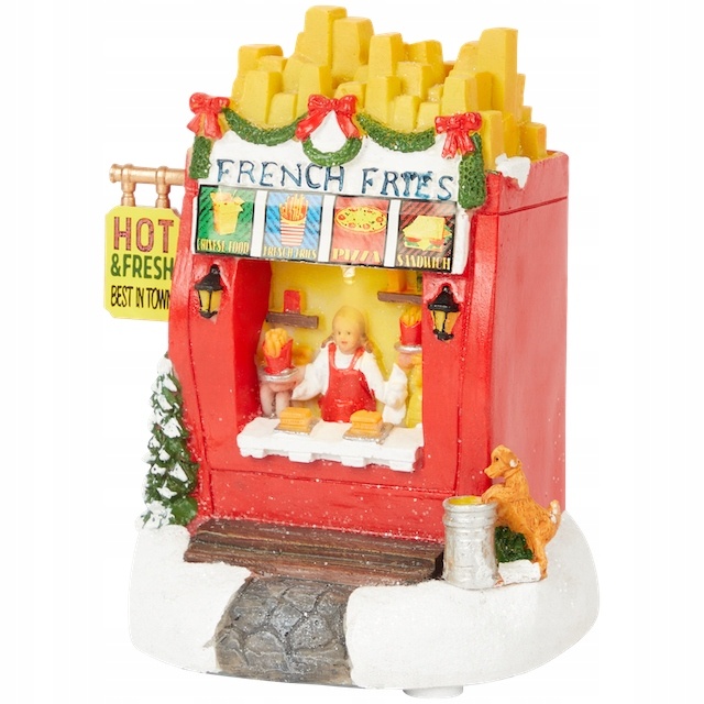 Magic Village French Fries with LED | Christmas | Christmas Decoration ...