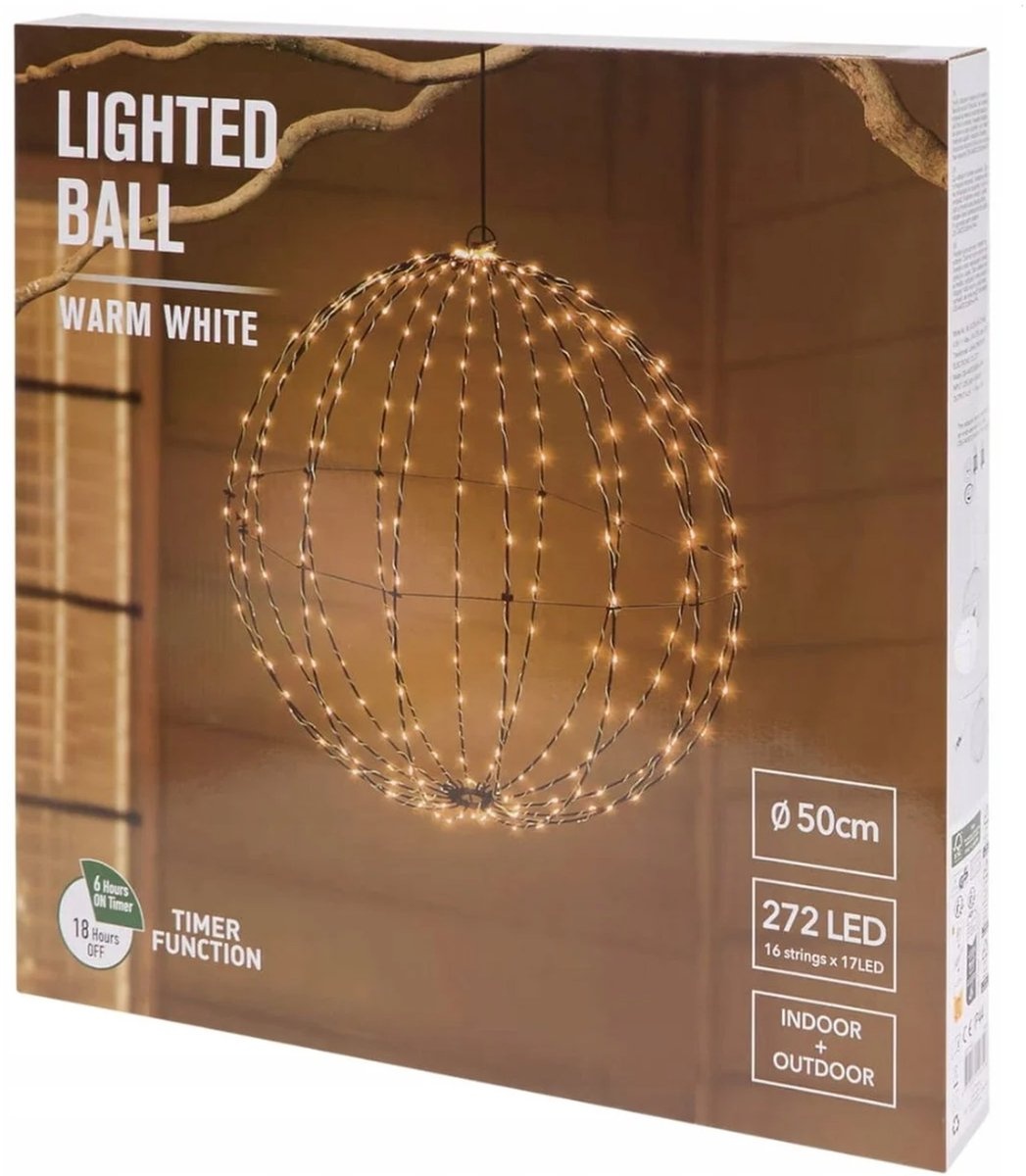 Light bulb with timer & LED - Ø50 cm | Living | Decoration & Home ...