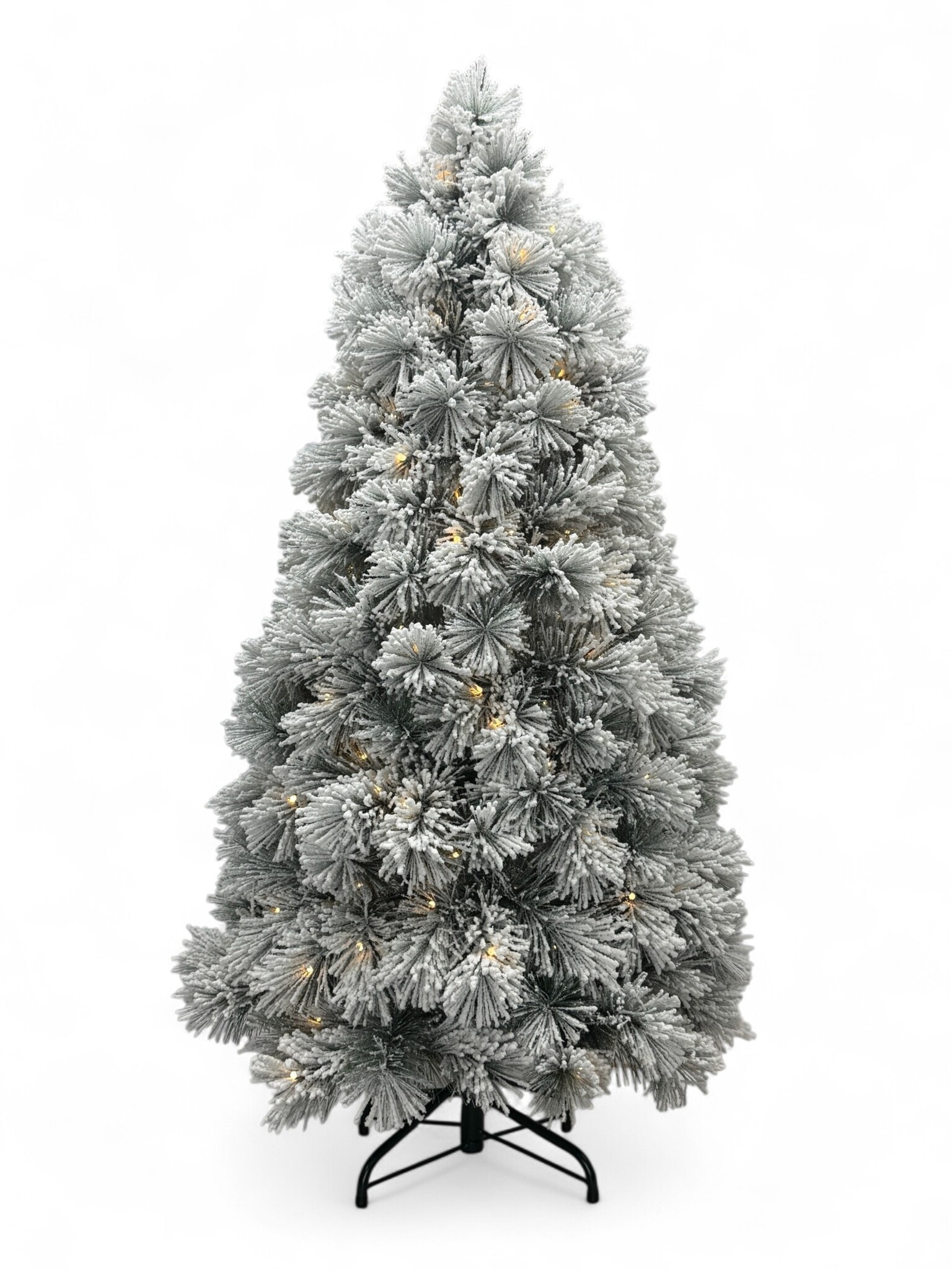 Sapin de Noël artificiel XMS-Trees Fairbanks H210 x Ø109 cm - LED ...
