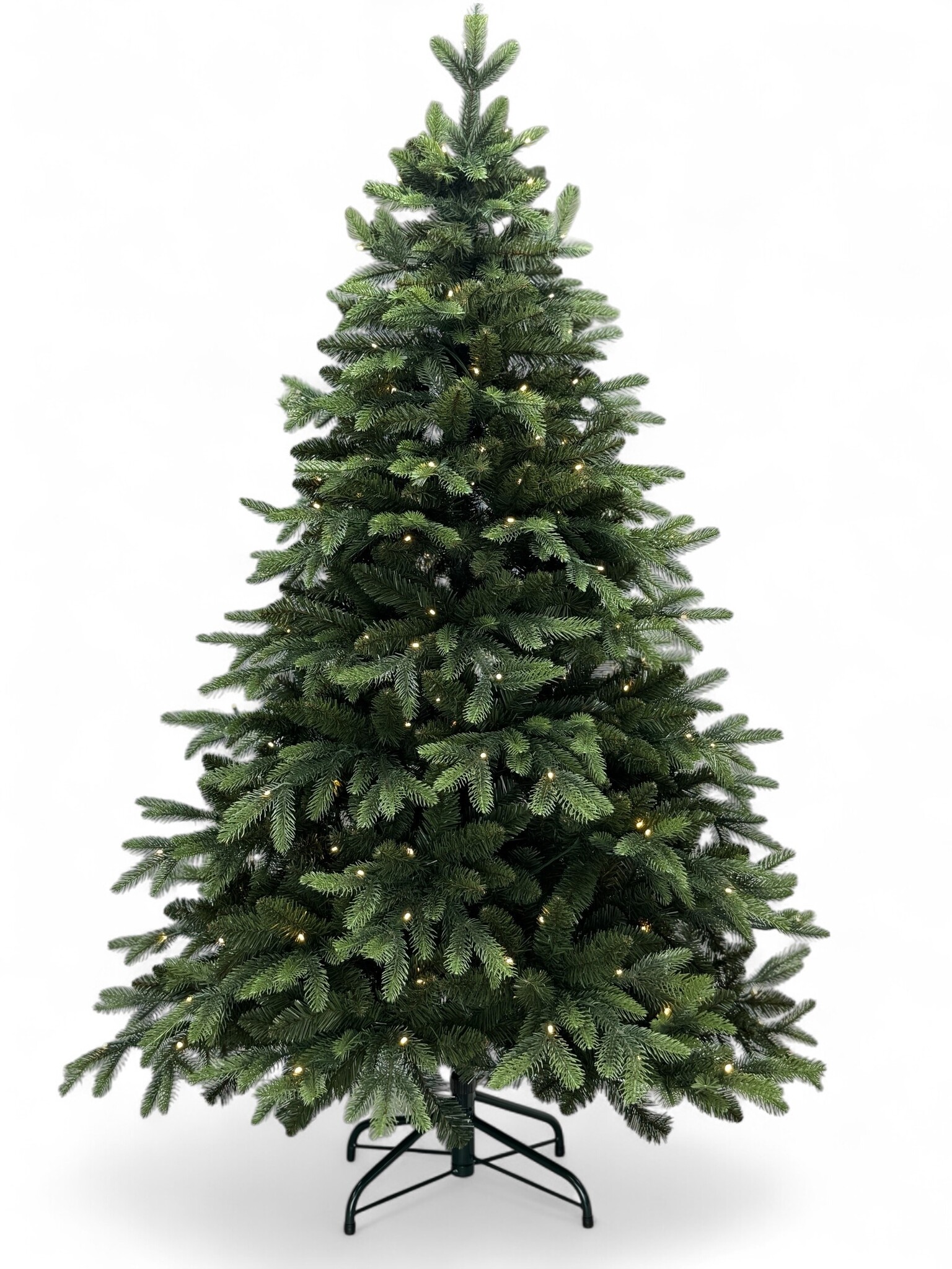 Sapin de Noël artificiel XMS-Trees Whistler H270 x Ø180 cm - LED ...