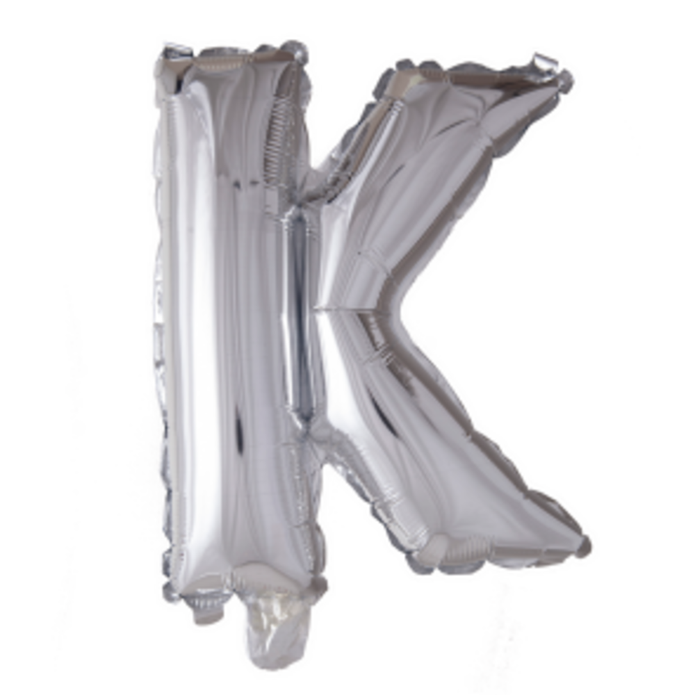 Letter Ballon K Zilver kopen - Feestartikelen Specialist ...