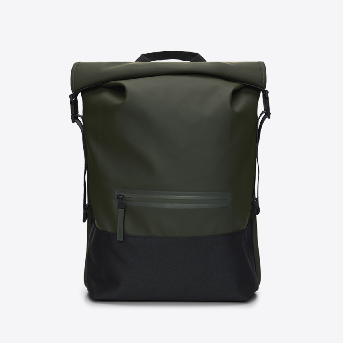 Rains Trail Rolltop Backpack Green Rucksack - KOSTENLOSE Lieferung ...