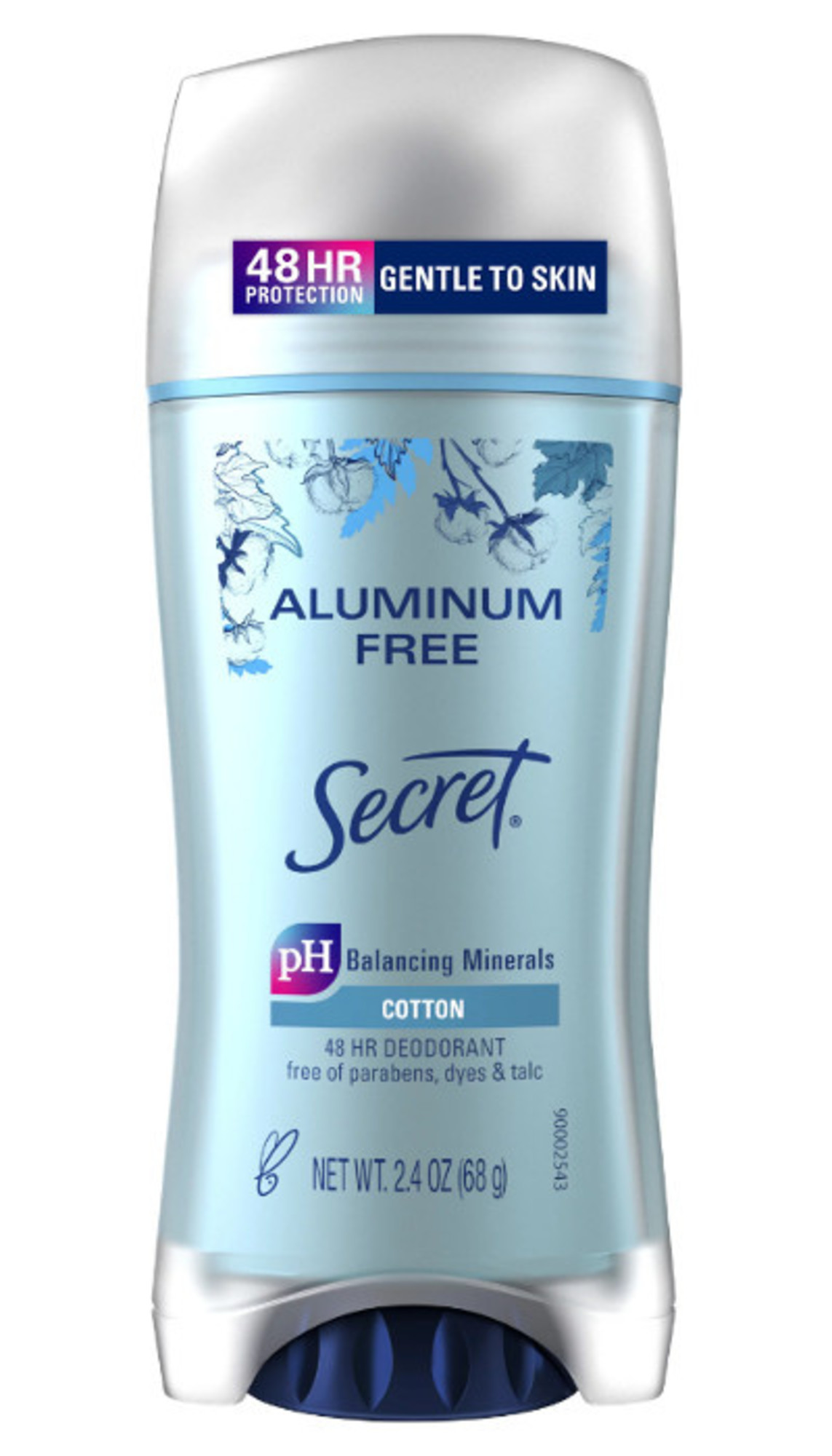 Secret Aluminum Free Deodorant - Cotton - Exclusively