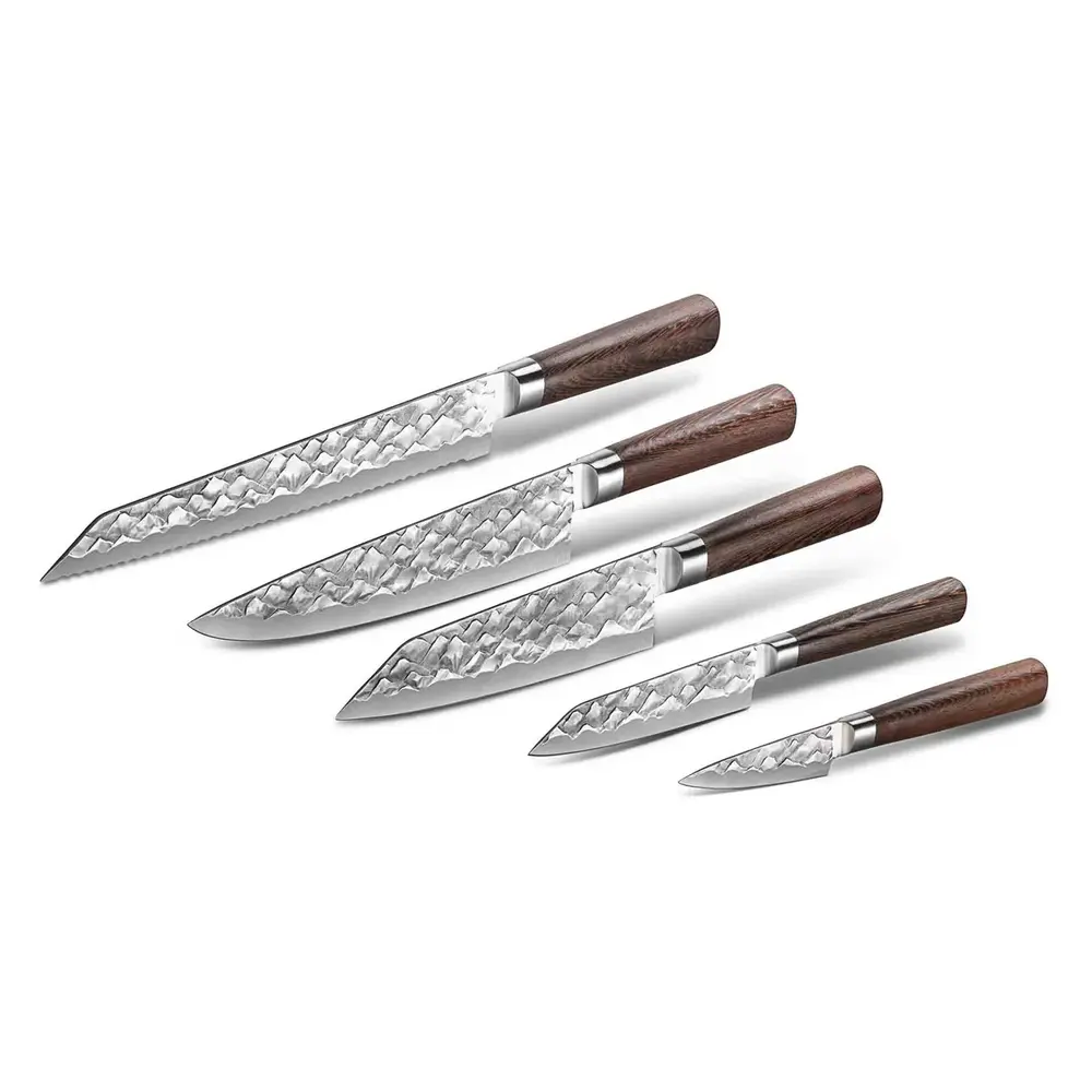 5 Delige Messenset - BARE Cookware | Levenslange garantie