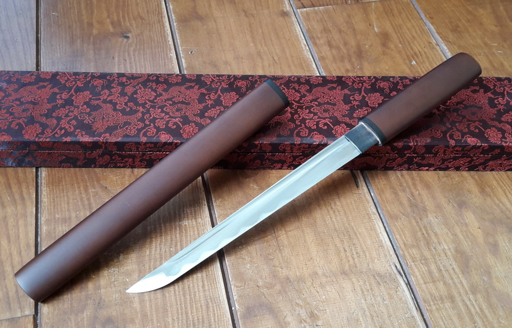 Bruin Tanto Shirasaya mes lang - Zwaarden kopen | Zwaarden | Samurai ...
