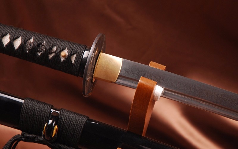 Damast Man samurai katana zwaard - Zwaarden kopen | Zwaarden | Samurai ...