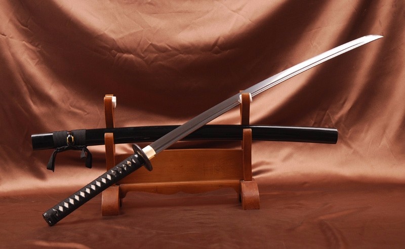 Damast Man samurai katana zwaard - Zwaarden kopen | Zwaarden | Samurai ...