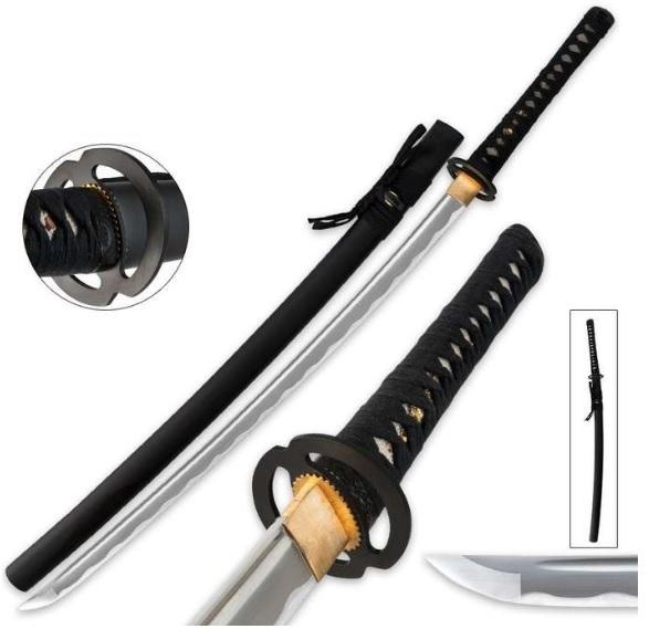 Zwart Samurai katana zwaard M - Zwaarden kopen | Zwaarden | Samurai ...