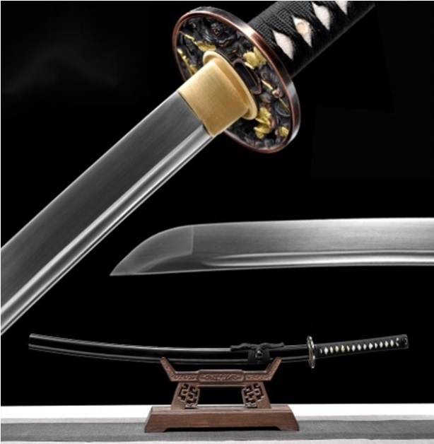 B8 Black Katana Samurai Zwaard - Zwaarden kopen | Zwaarden | Samurai ...