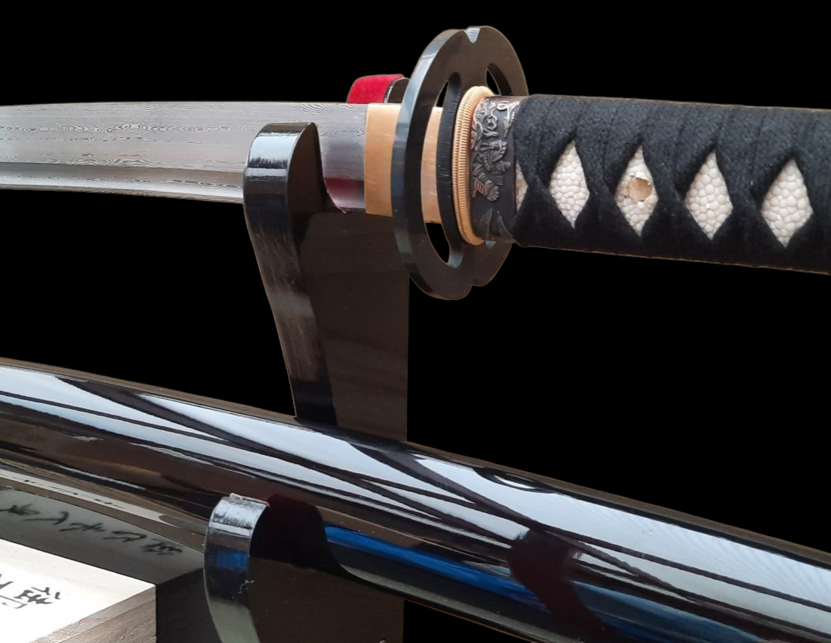 Damast samurai zwaard musashi - Zwaarden kopen | Zwaarden | Samurai ...