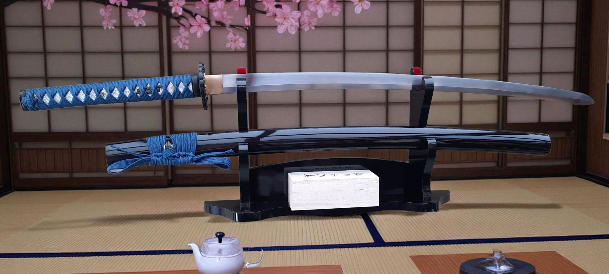 Blue Swan katana - Zwaarden kopen | Zwaarden | Samurai zwaarden kopen ...