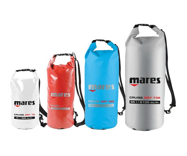 Mares Bag Cruise Dry T25 Blauw - Diveoutlet