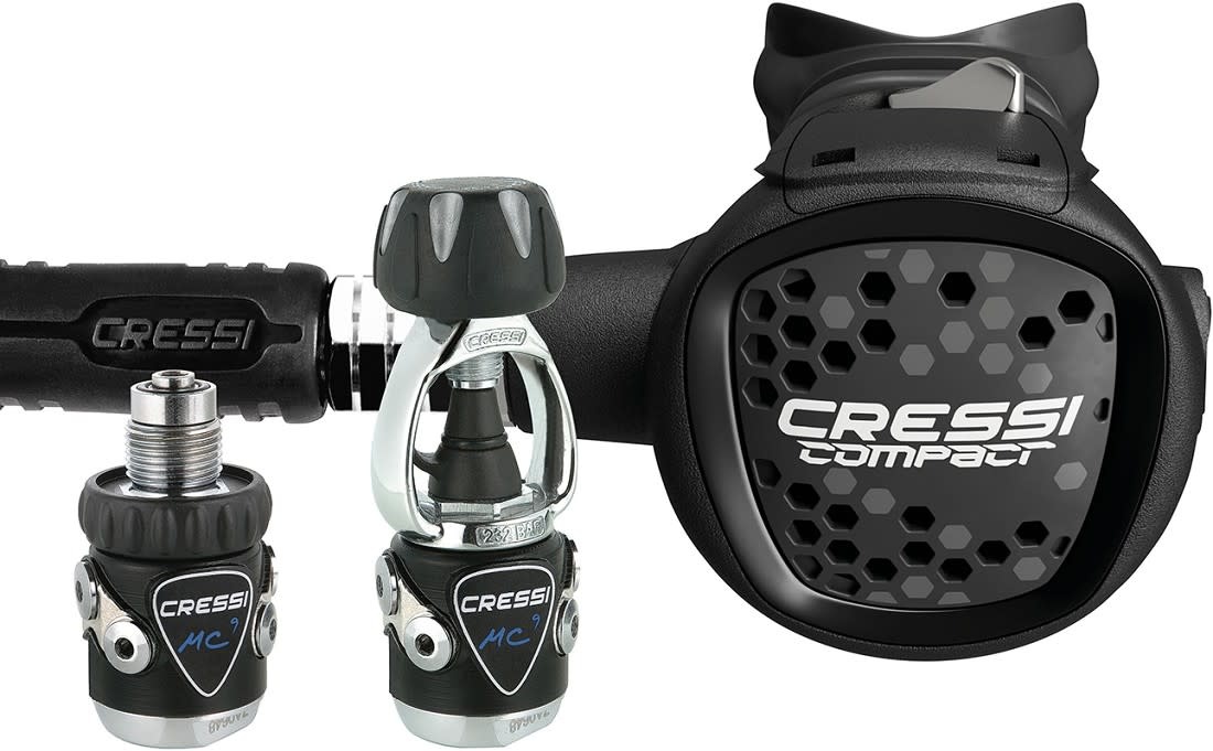 Cressi MC9 Compact ademautomaat set - Diveoutlet