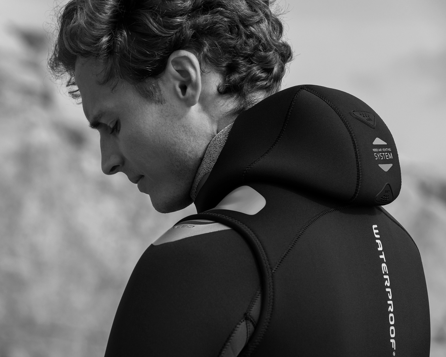Waterproof 5mm O1 Overvest met hood Men - Diveoutlet