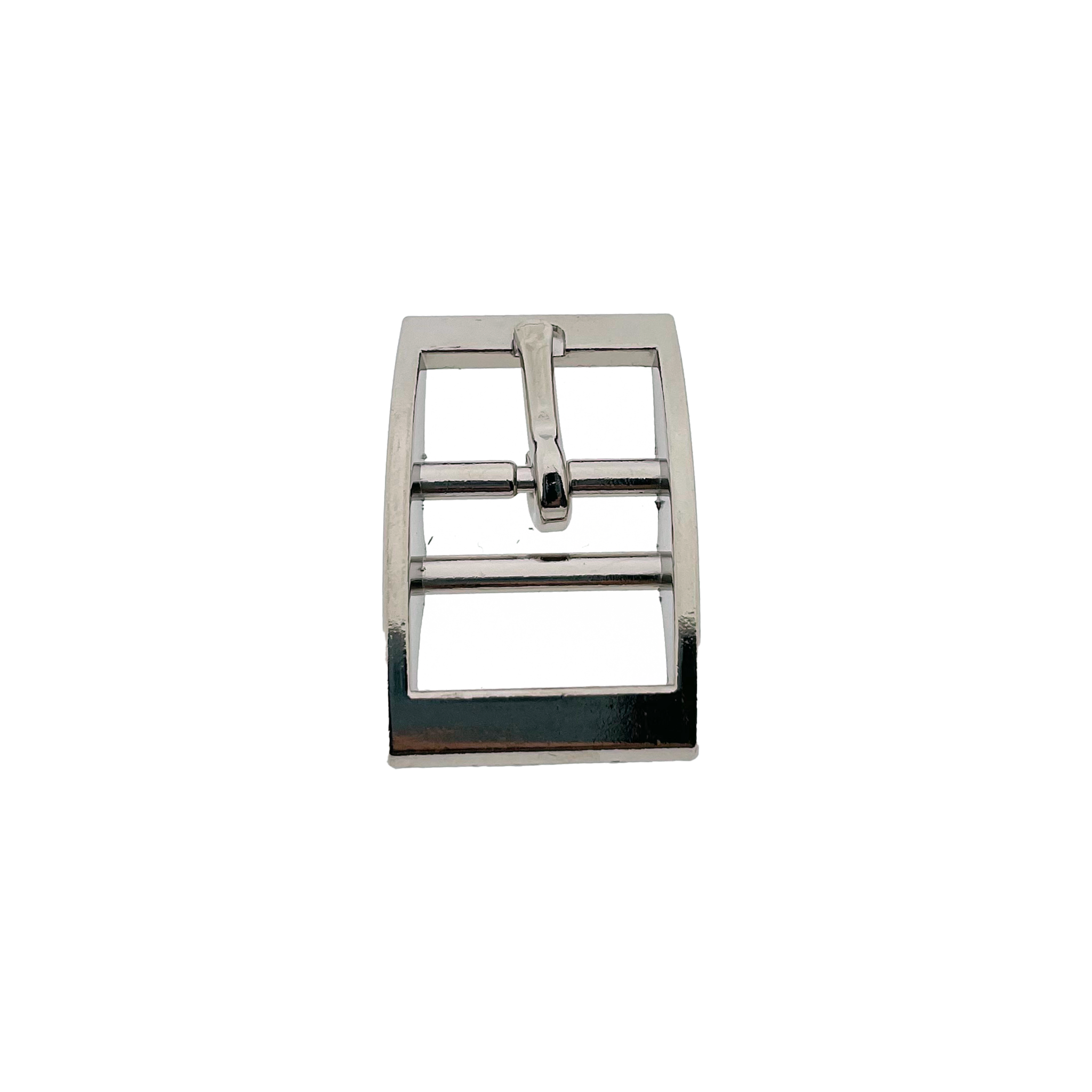 Koop Riem Gesp 20MM Nickel Dubbele bar bij 123paracord - 123Paracord