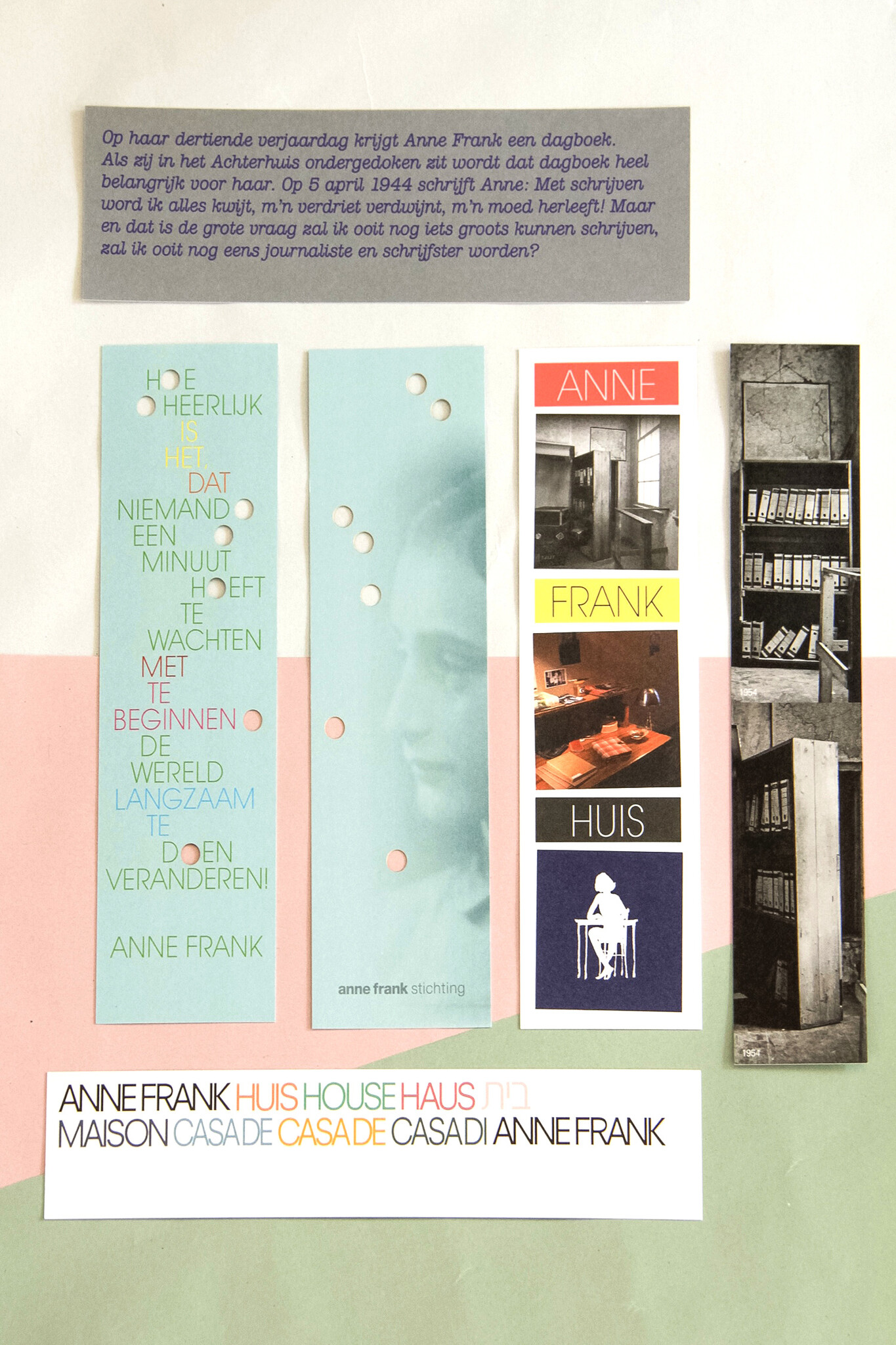 Bookmarks - Anne Frank House