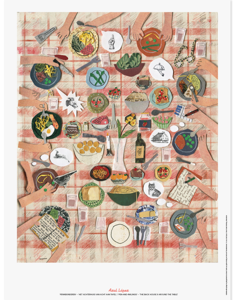 Azul López - Pen-and-Inklings - Casa de Ana Frank