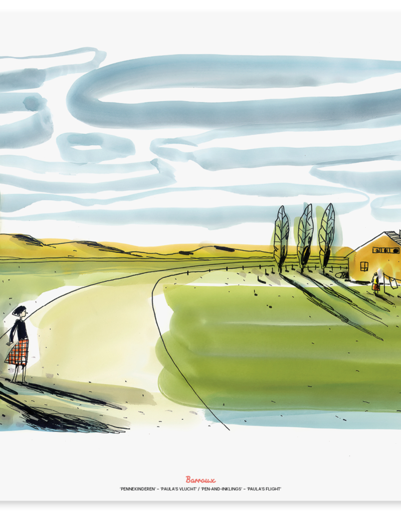 Barroux - Pen-and-Inklings - Anne Frank House