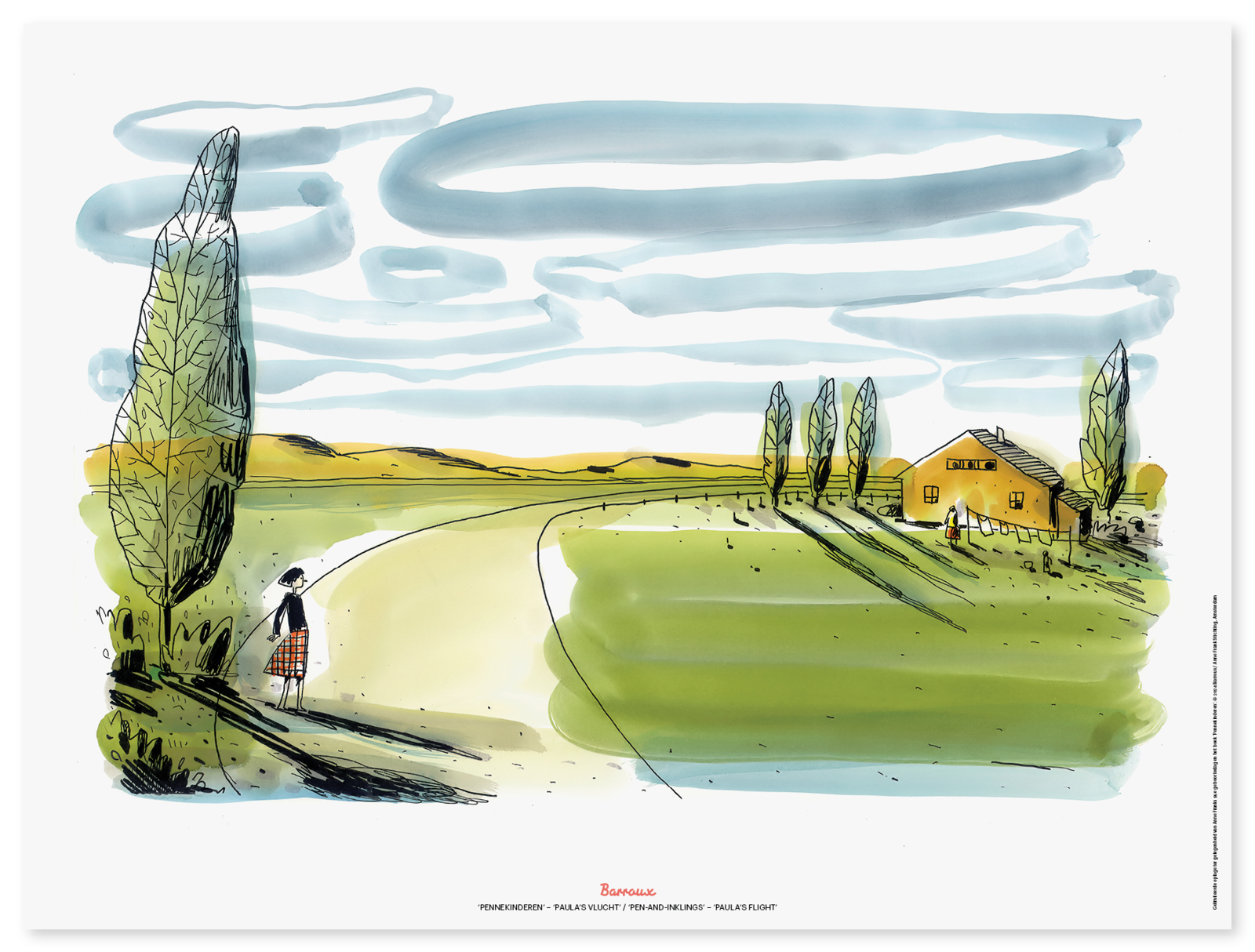 Barroux - Pen-and-Inklings - Anne Frank House