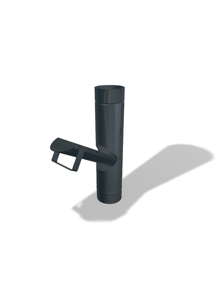 Antraciet Aluminium Bladvanger Ø 80 mm, online bestellen? Dak&Lood