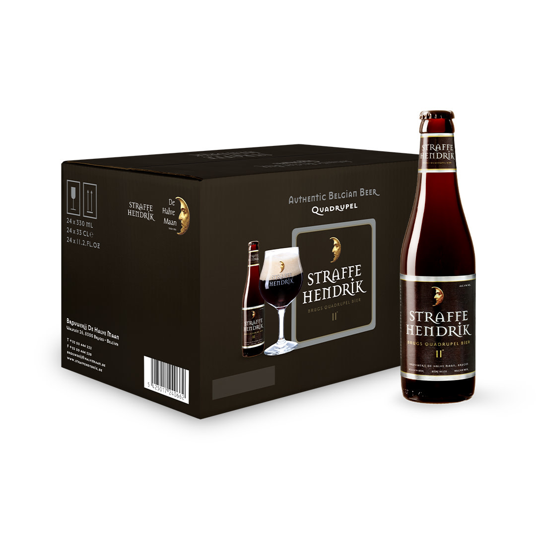 Straffe Hendrik Quadrupel 24 x 33 cl - Huisbrouwerij De Halve Maan BVBA