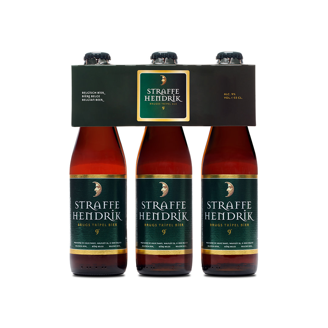 Straffe Hendrik Tripel 6-pack 33 cl - Huisbrouwerij De Halve Maan BVBA