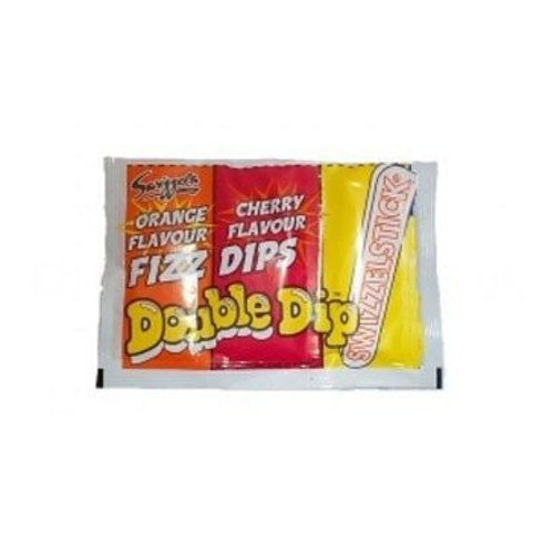 Swizzels Double Dip Cherry Orange 19 Gram Swizzels Double Dip Cherry Orange 19 Gram