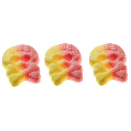 Bubs Bubs - Godis Raspberry Surskallar Skum/Sour Skulls Foam (Raspberry ...