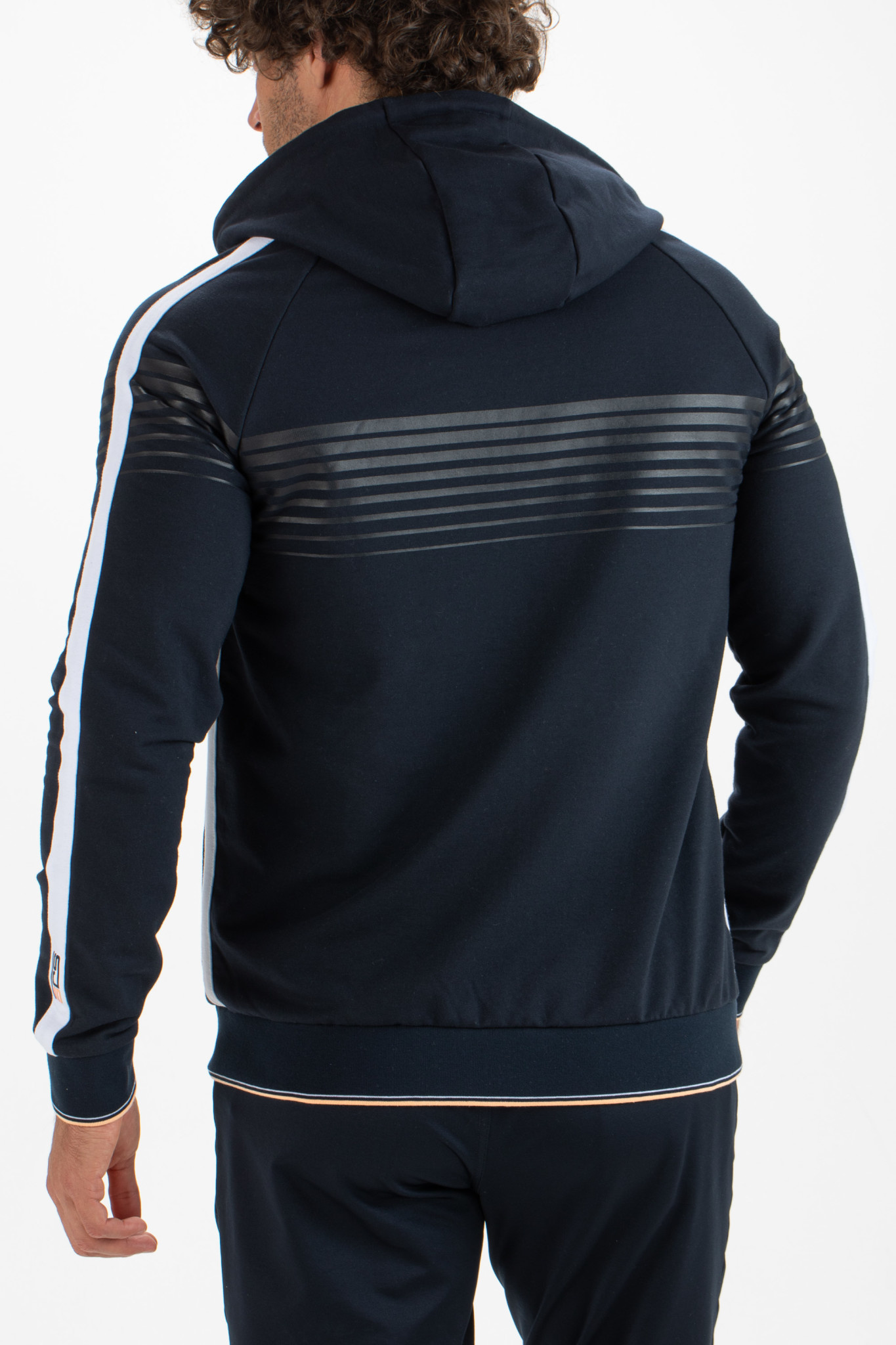 Sjeng Ileos Hooded Jacket Navy - Tennis Store NL