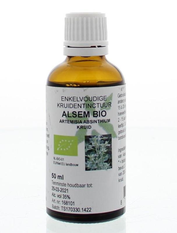 Natura Sanat Artemisia absinthium/alsem tinctuur bio (50 ml) - Vitadvice BV