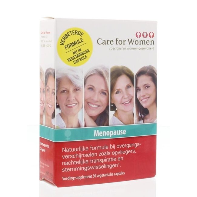 Care For Women Menopause (30 caps) - VitAdvice BV