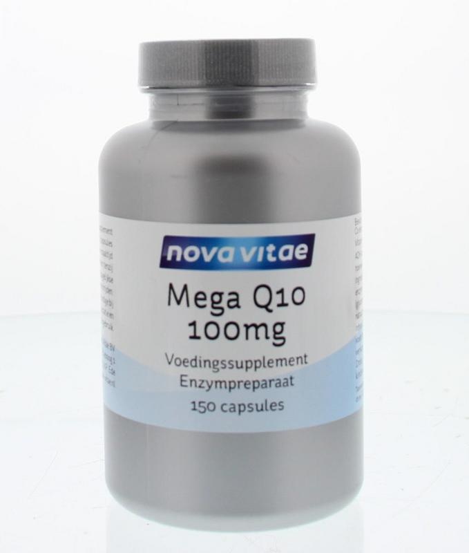 Nova Vitae Mega Q10 100 mg (150 caps) - VitAdvice BV
