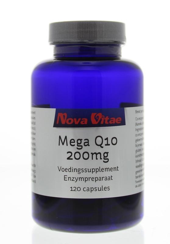 Nova Vitae Mega Q10 200 mg (120 caps) - VitAdvice BV