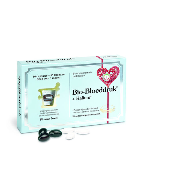 Pharma Nord Bio bloeddruk & kalium tab en caps (90 st) - VitAdvice BV