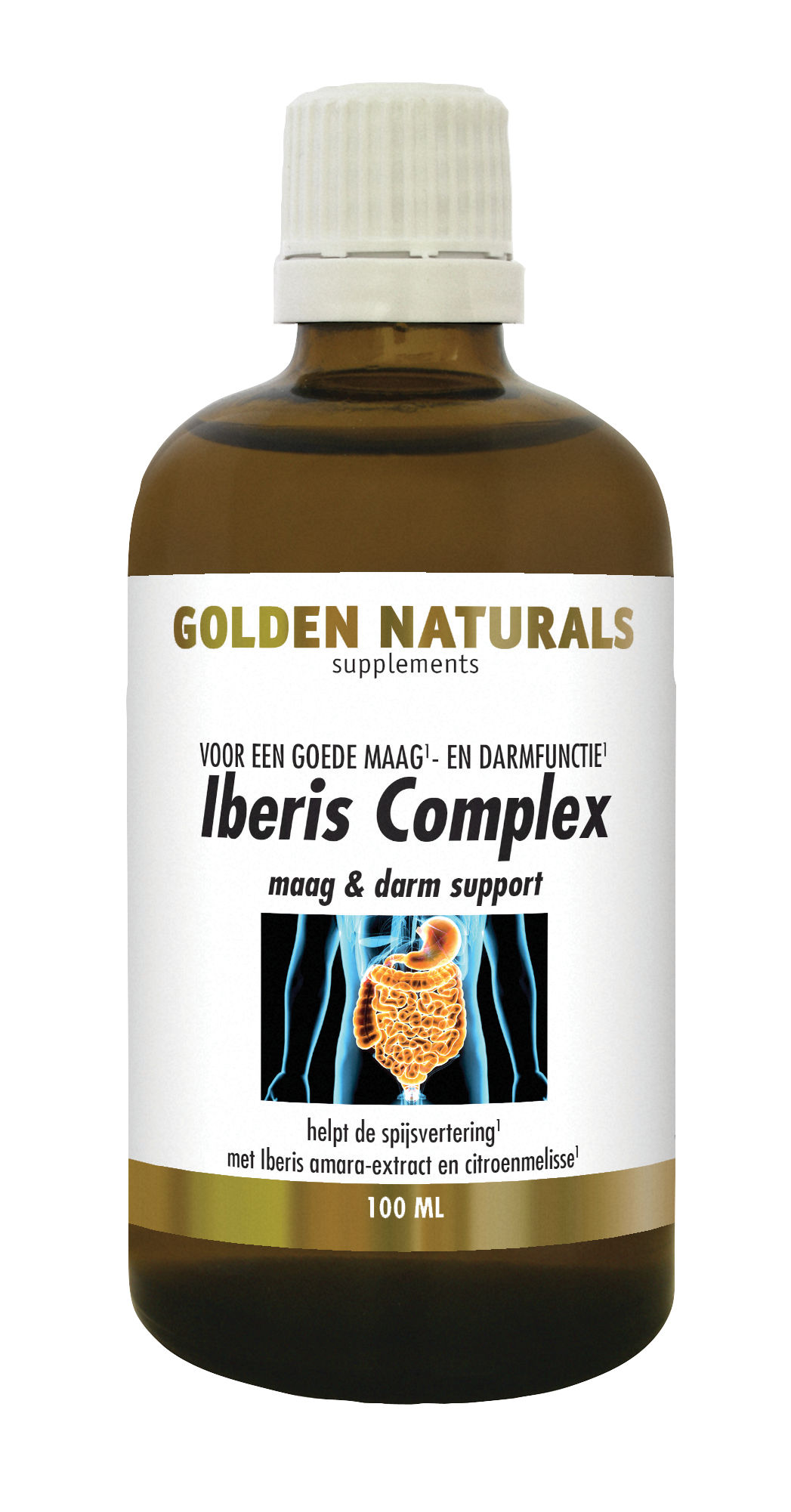 Golden Naturals Iberis Complex Maag & Darm Support - VitAdvice BV