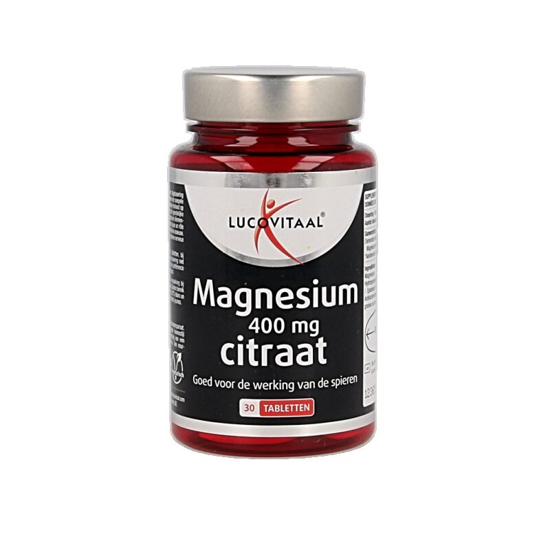 Lucovitaal Citrate de Magnésium 400 mg 30 Comprimés