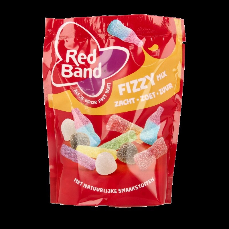 Red Band Snoepmix Fizzy 205 Gram - VitAdvice BV