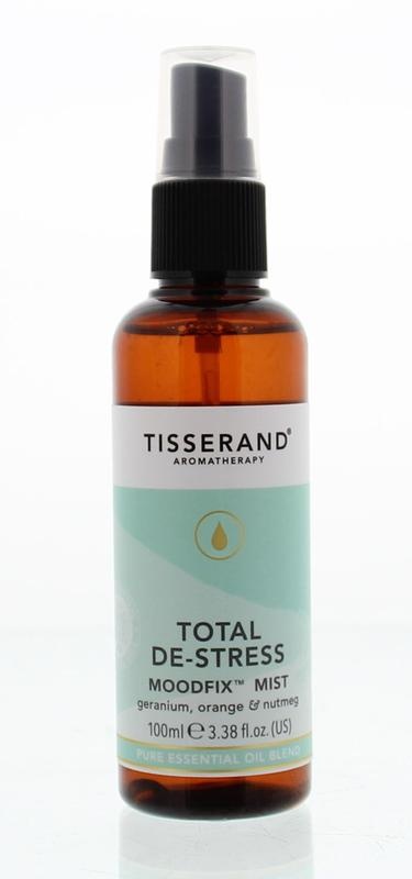 Tisserand Moodfix mixt total d-stress 100 Milliliter - VitAdvice BV