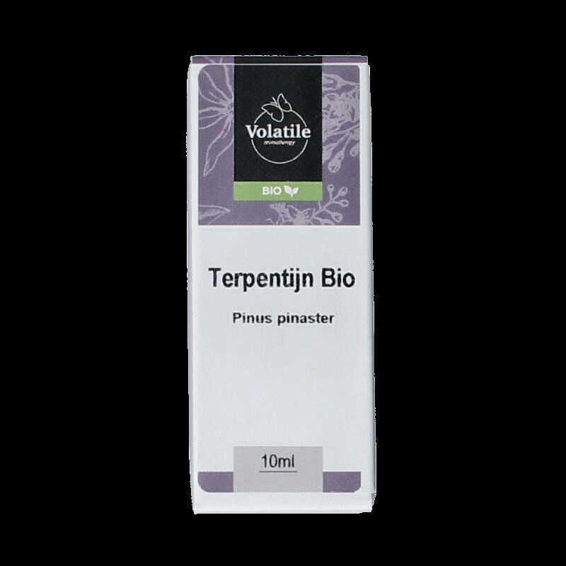 Volatile Terpentijn bio 10 Milliliter - VitAdvice BV