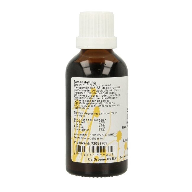 Groene Os Solidago complex hond/kat 50 Milliliter - VitAdvice BV