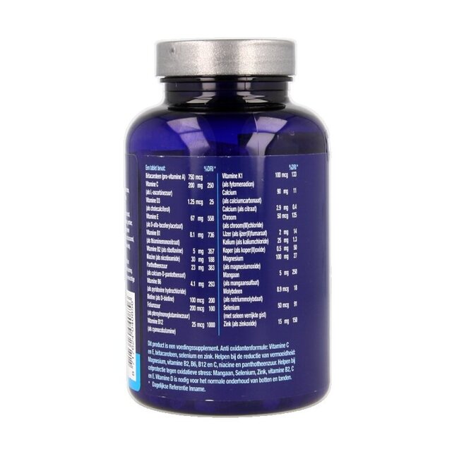 Multivitaminen tablet 120 Tabletten - VitAdvice BV