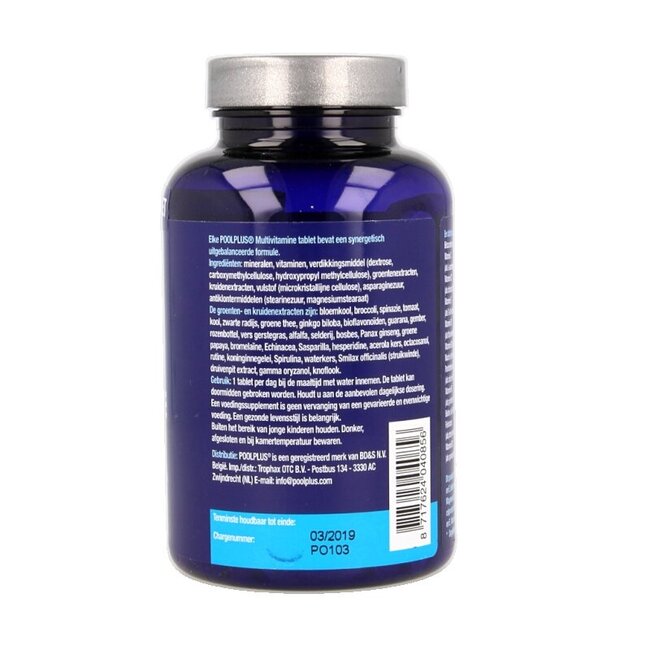 Multivitaminen tablet 120 Tabletten - VitAdvice BV