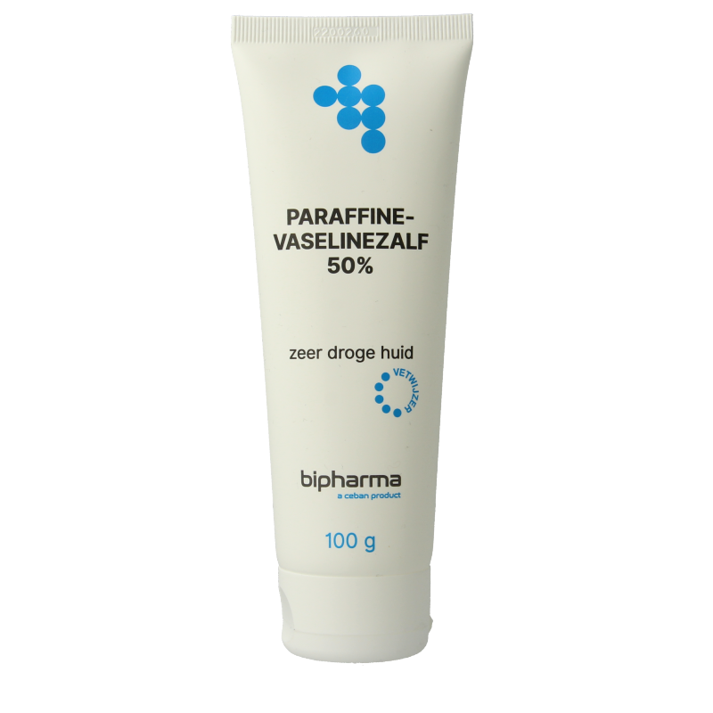 Bipharma Paraffin-Vaseline Ointment 50% single tube 100g - VitAdvice BV