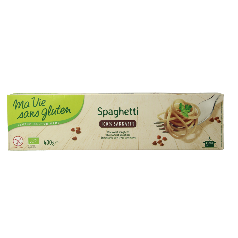 Spaghetti boekweit bio 400 Gram - VitAdvice BV