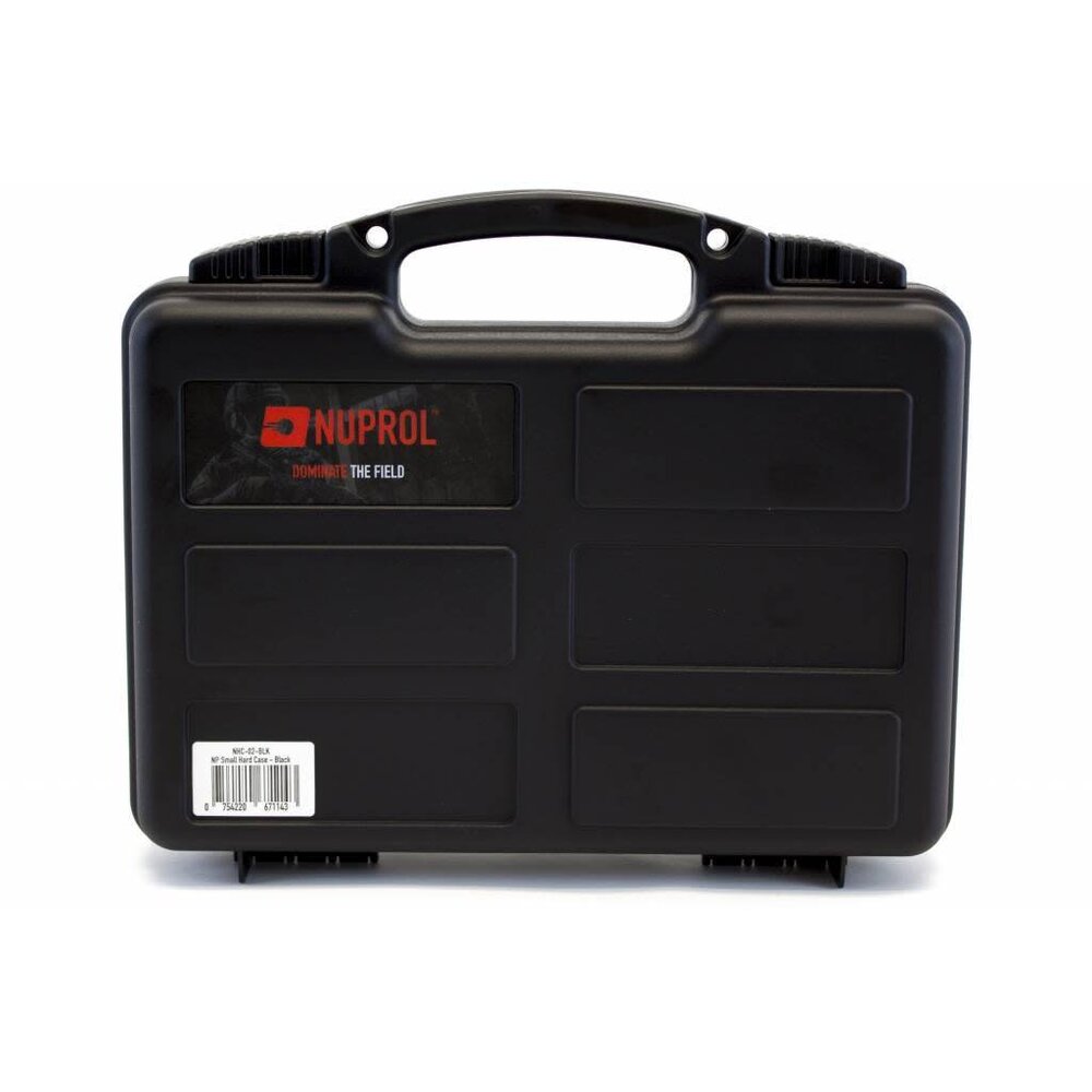 Nuprol Small Pistol Hard Case Pluck Foam Black - Airsoft Legends | The ...