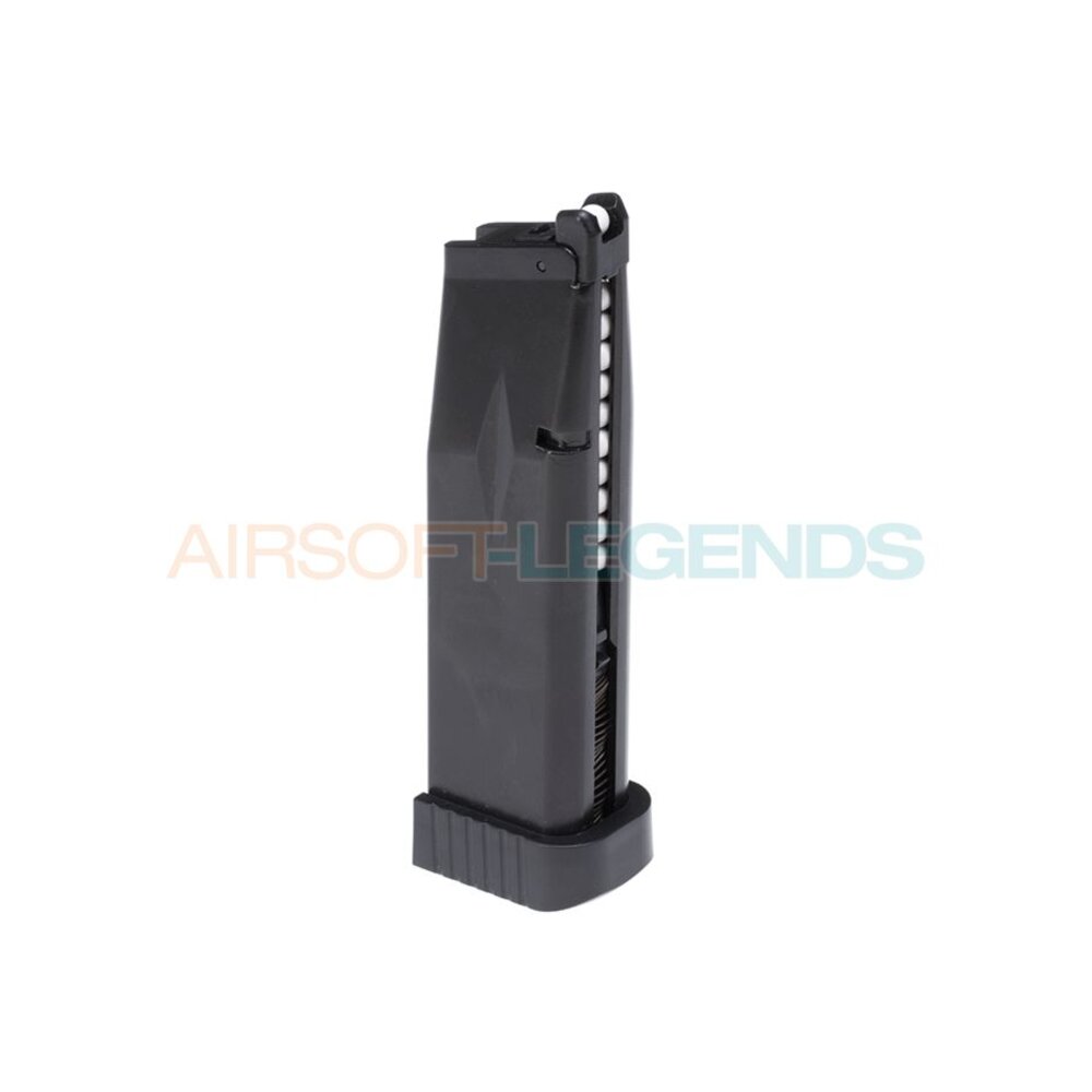 KJ Works Hi-Capa 6 Full Metal Co2 Magazine 29rds - Airsoft Legends ...