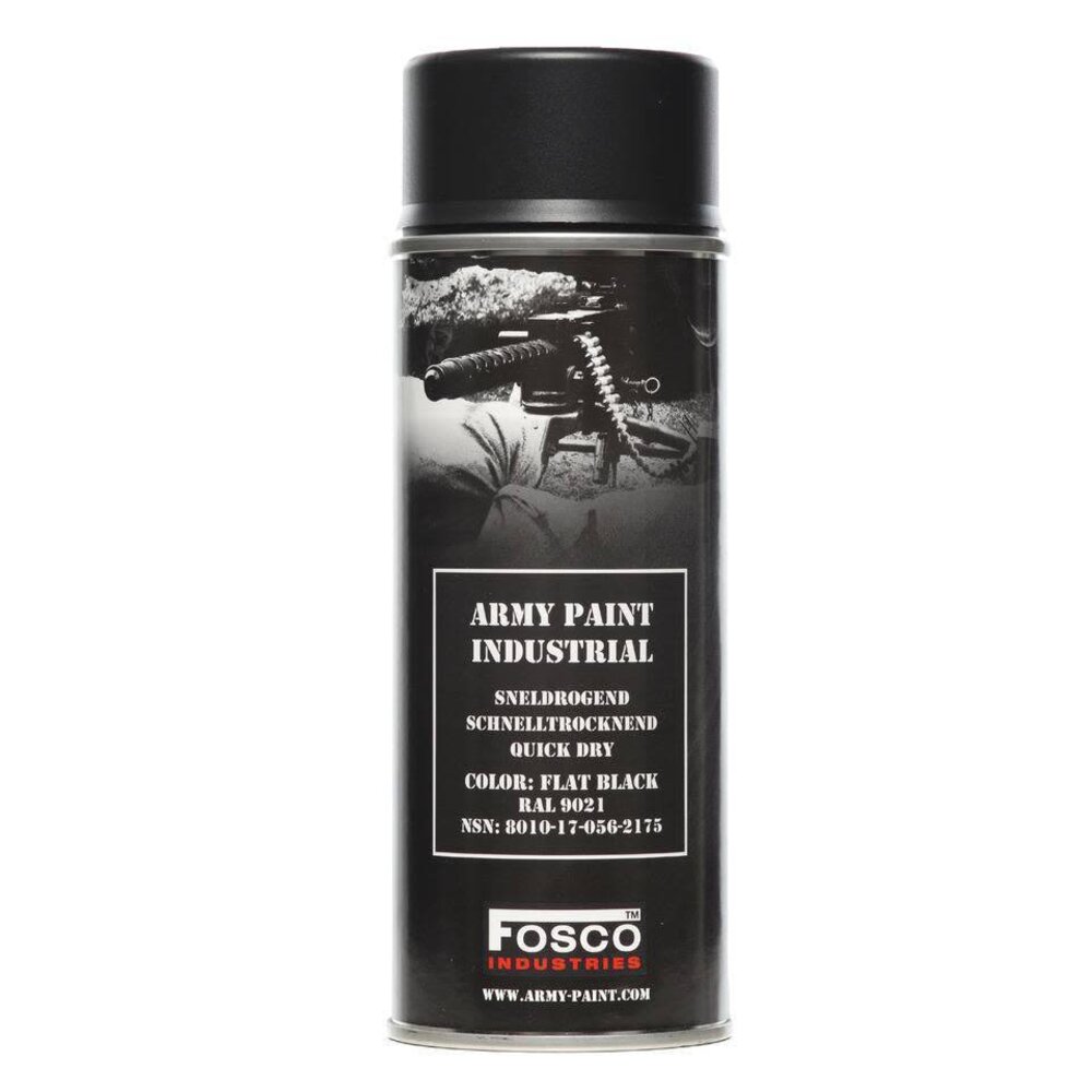 Fosco Army Paint - Flat Black - Airsoft Legends | The Airsoft Shop for ...