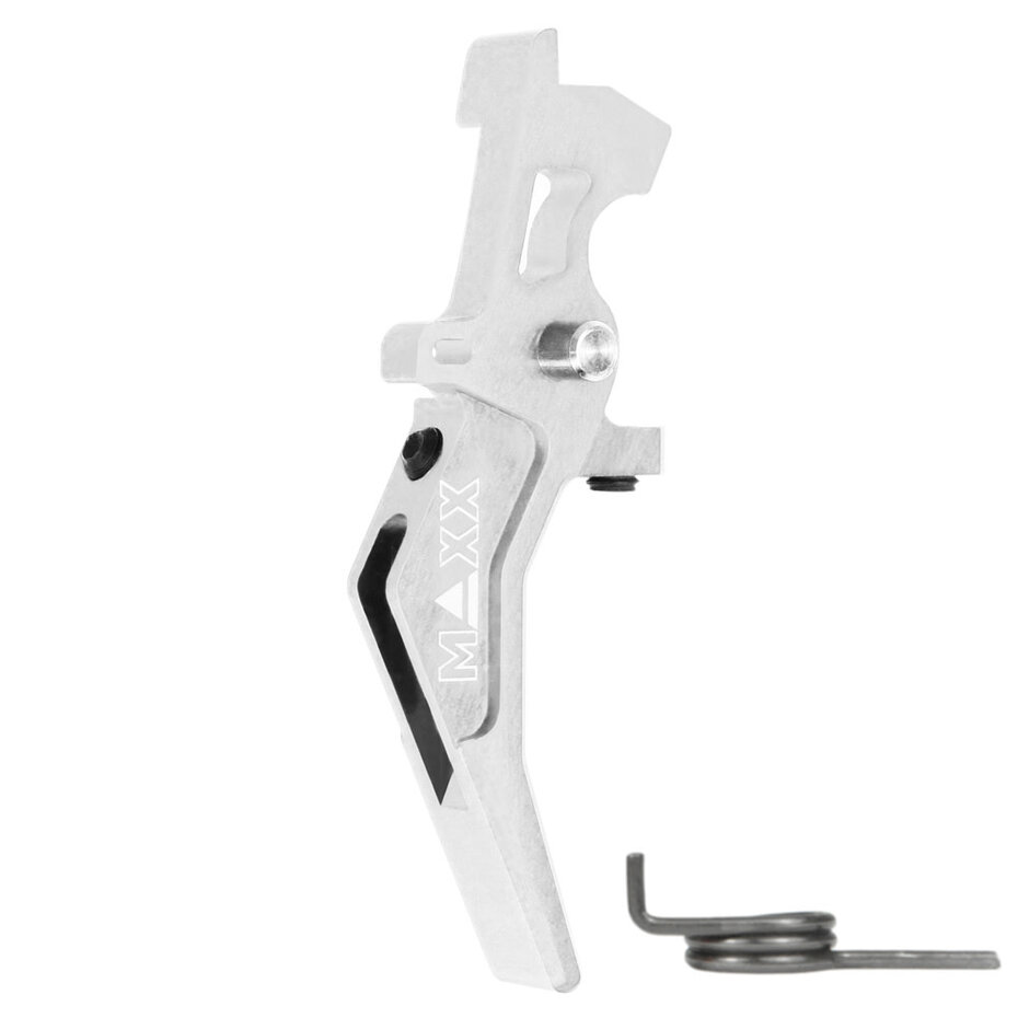 Maxx Model CNC Advanced Speed Trigger Style B - Silver - Airsoft ...
